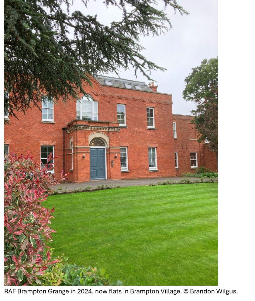 RAF Brampton Grange and the First Air Division in World War II ...